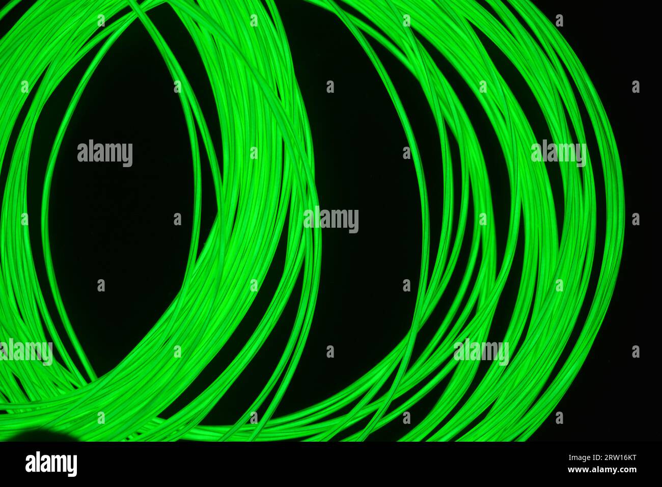 Bright and unusual photos of thin glowing wires, lime, yellow, green ... Bright and unusual photos of thin glowing wires, lime, yellow, green ...