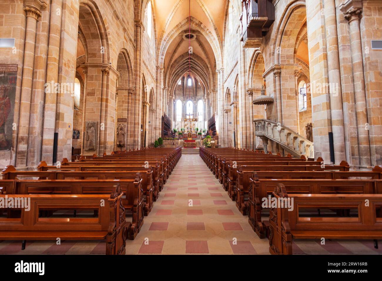 Bamberg, Germany - July 12, 2021: Bamberg Cathedral or Bamberger Dom ...
