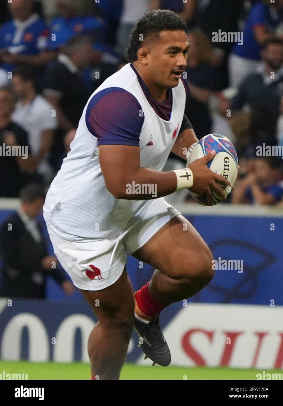 Yoram MOEFANA of France during the World Cup 2023, Pool A rugby union ...