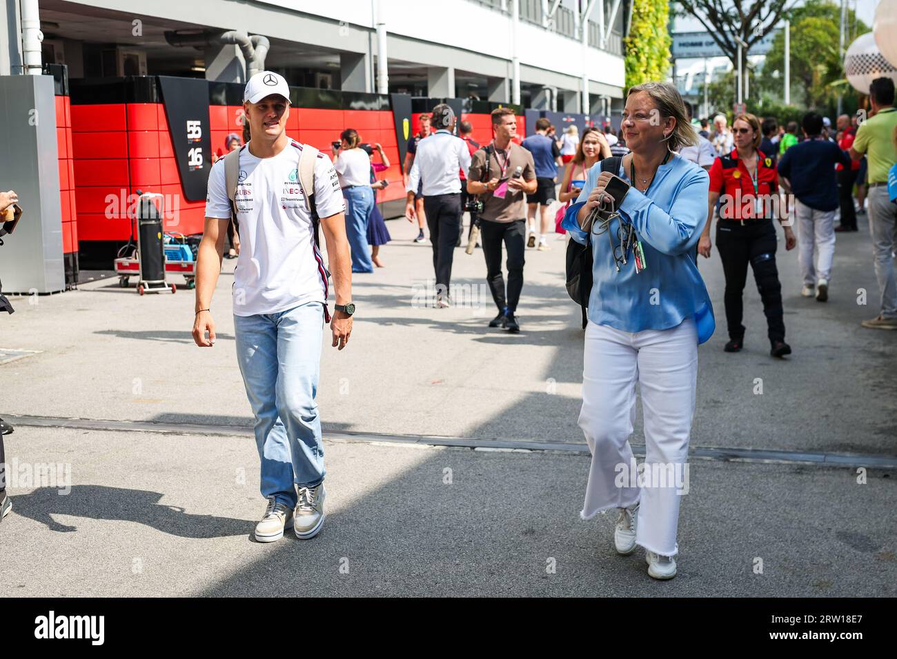 Singapore, Singapour. 16th Sep, 2023. SCHUMACHER Mick (ger), Reserve ...