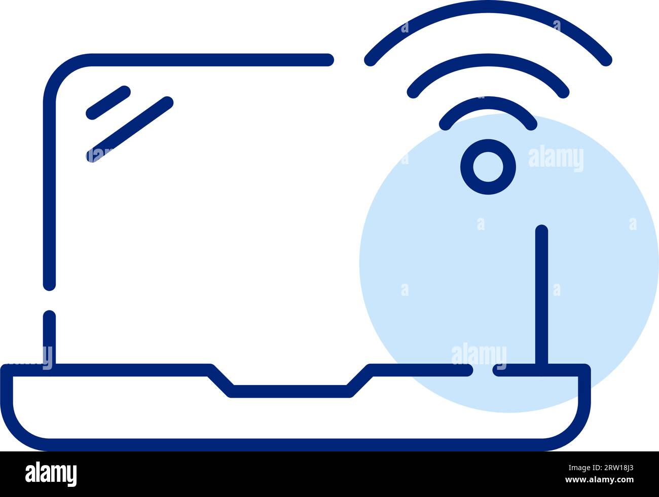 3d wi fi symbol Stock Vector Images - Alamy