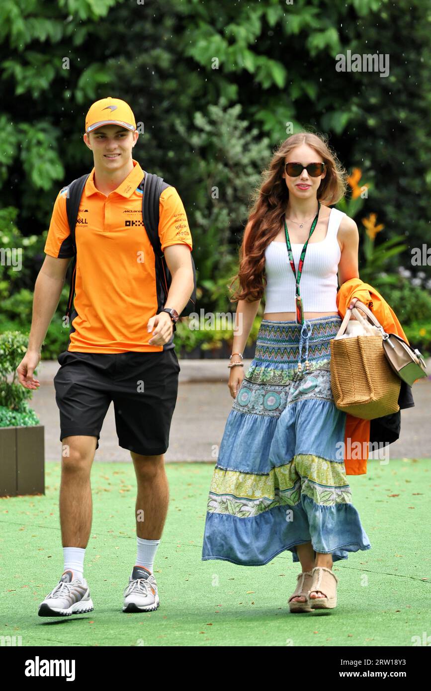 Singapore, Singapore. 16th Sep, 2023. (L to R): Oscar Piastri (AUS ...