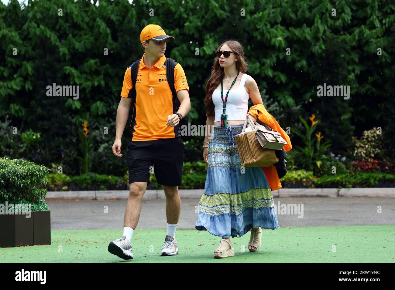 Oscar piastri girlfriend hi-res stock photography and images - Alamy