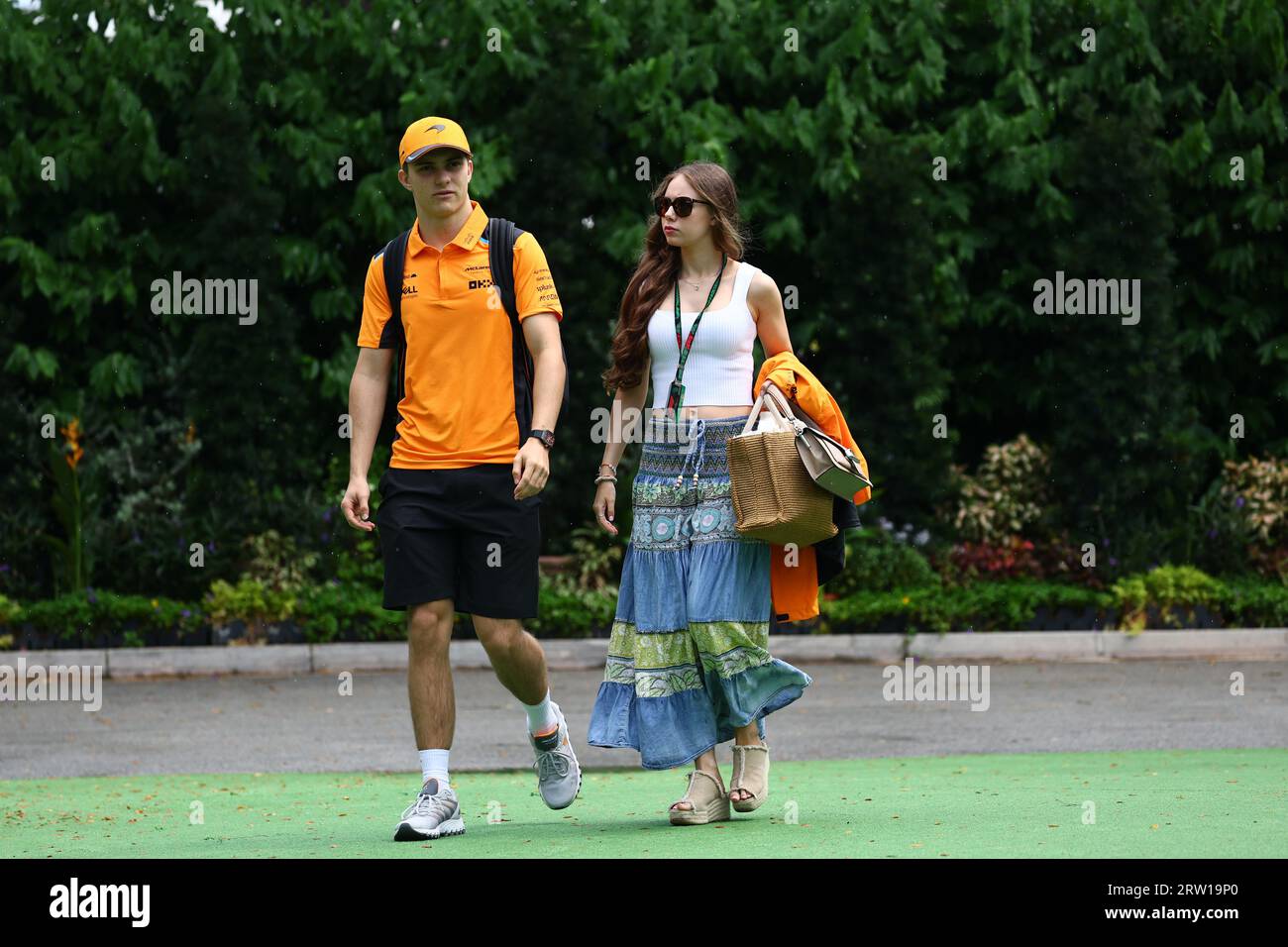 Singapore, Singapore. 16th Sep, 2023. (L to R): Oscar Piastri (AUS ...