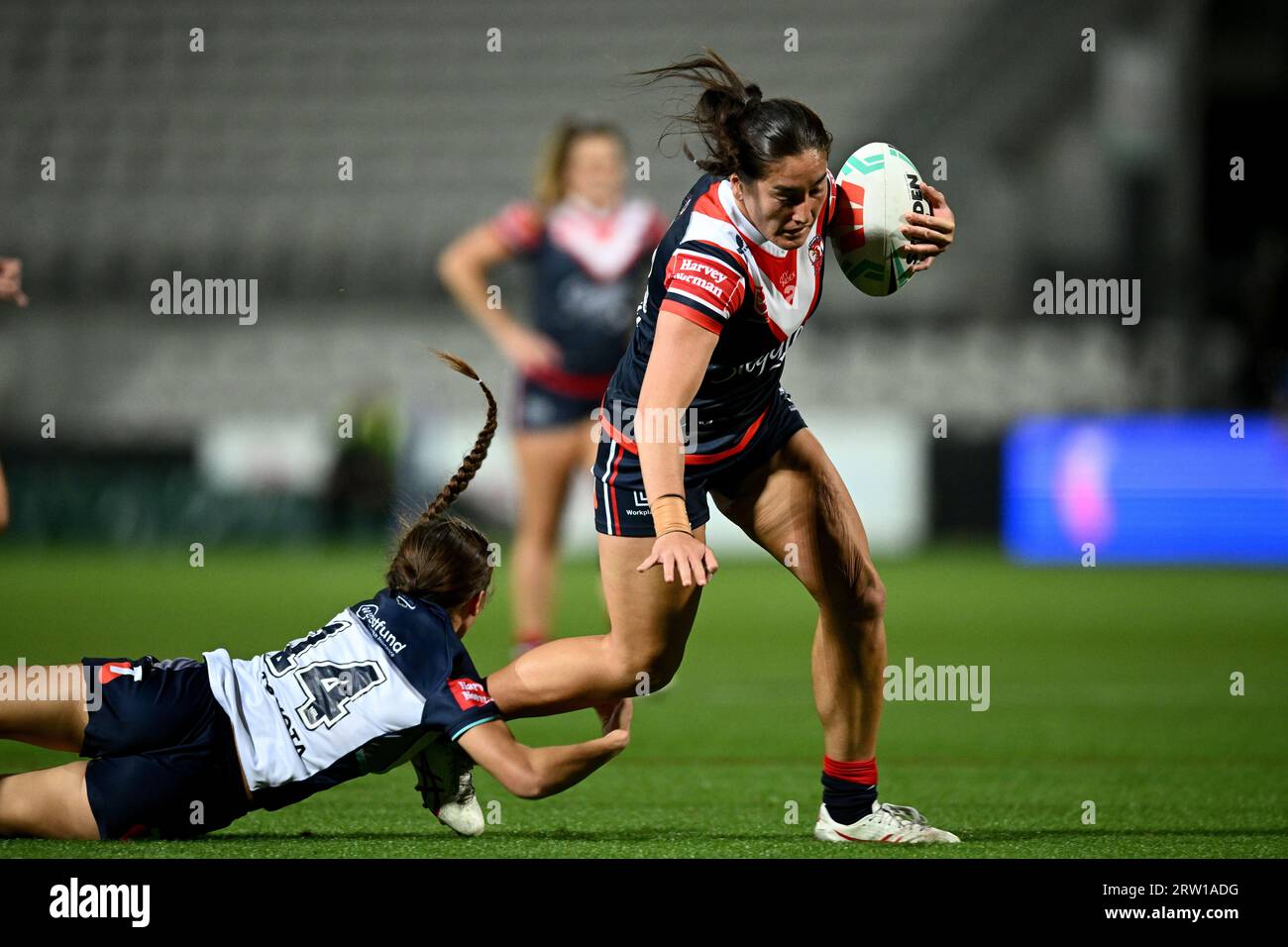 Sydney, Australia. 16th Sep, 2023. Olivia Kernick of the Roosters is ...