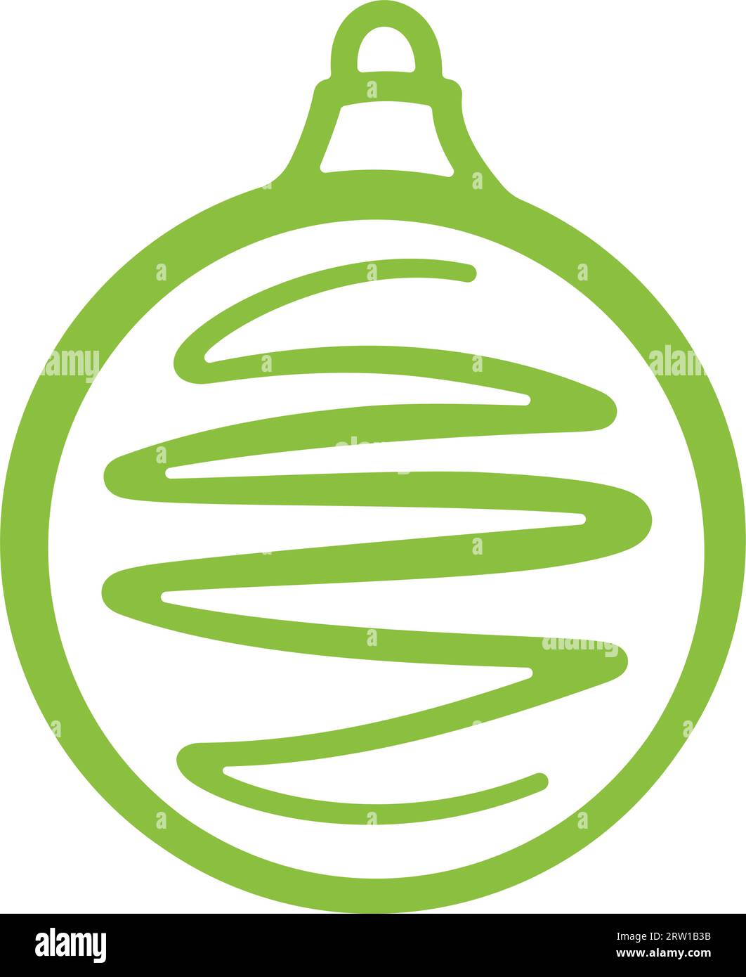 Green merry christmas Stock Vector Images - Alamy