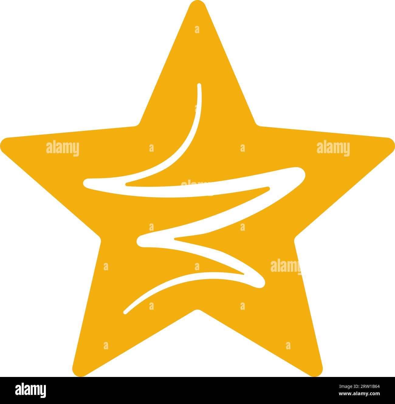 Yellow star icon hi-res stock photography and images - Alamy