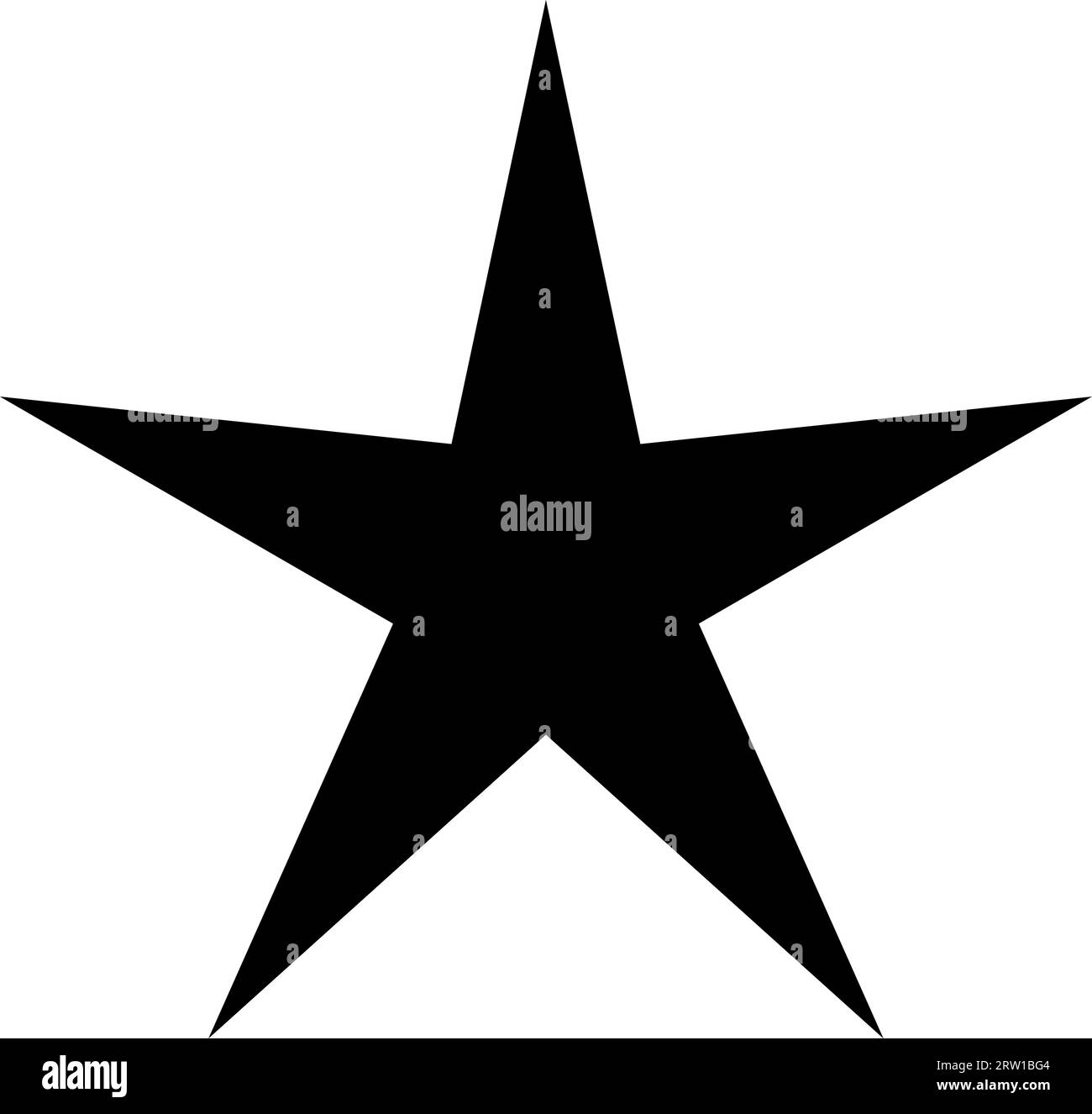 Stars rays angles vector, stars transition from short, long rays Stock ...