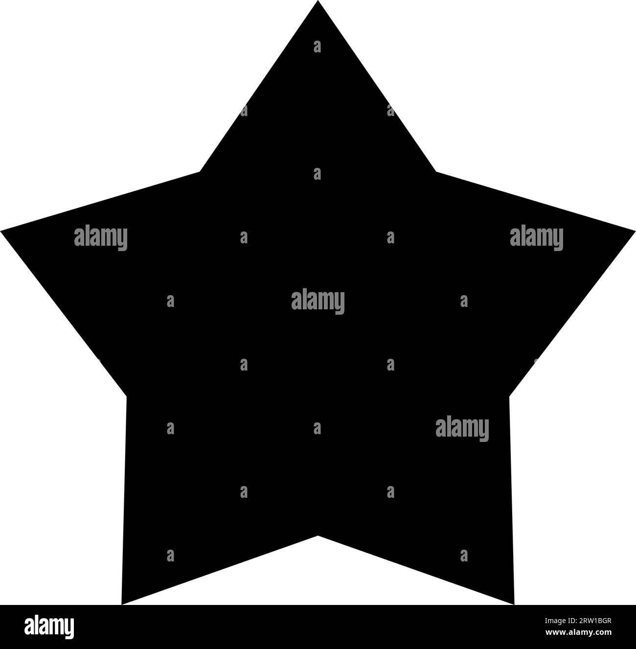 Stars, rays angles vector stars transition from short long rays Stock ...
