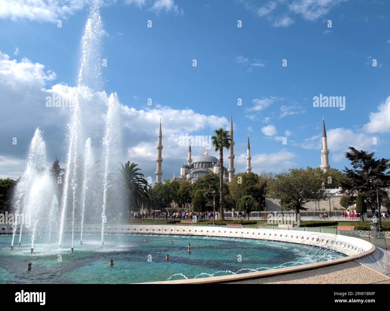 Istanbul old historical town Turkey ancient architecture Blue mosque ...
