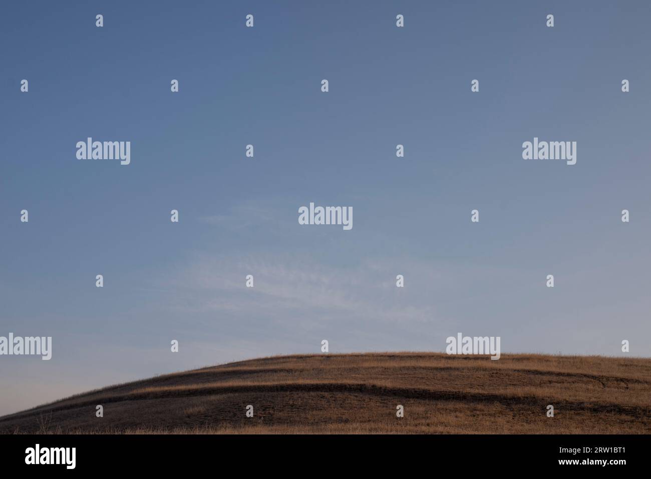 Grass on the hill hi-res stock photography and images - Alamy