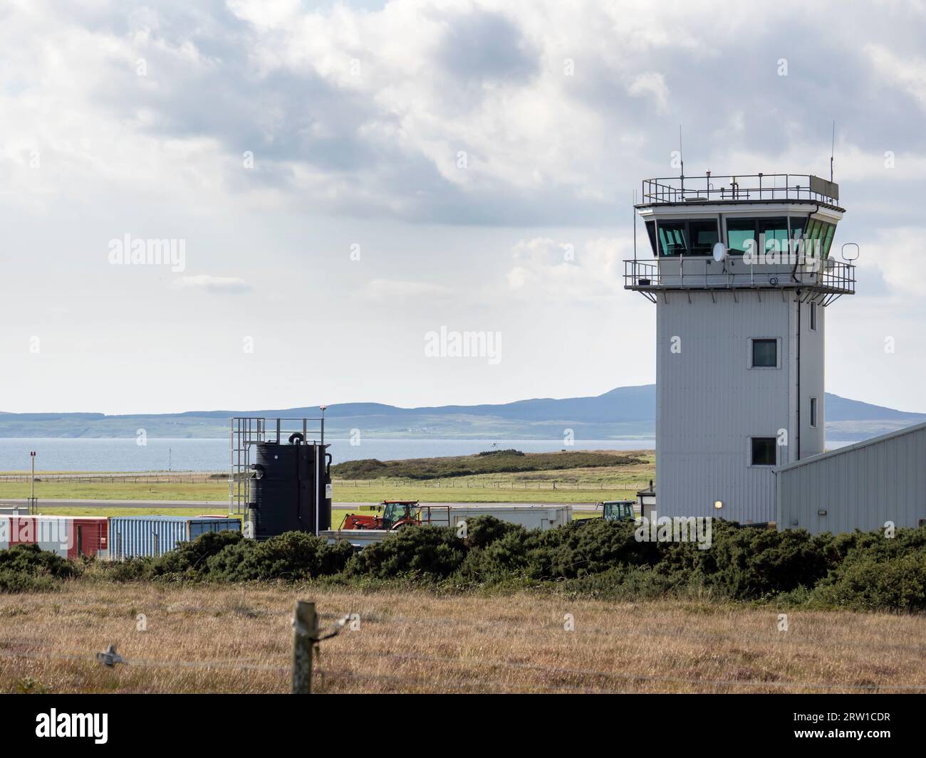 Islay Airport near Glenegedale on Islay, Inner Hebrides, Scotland, UK ...