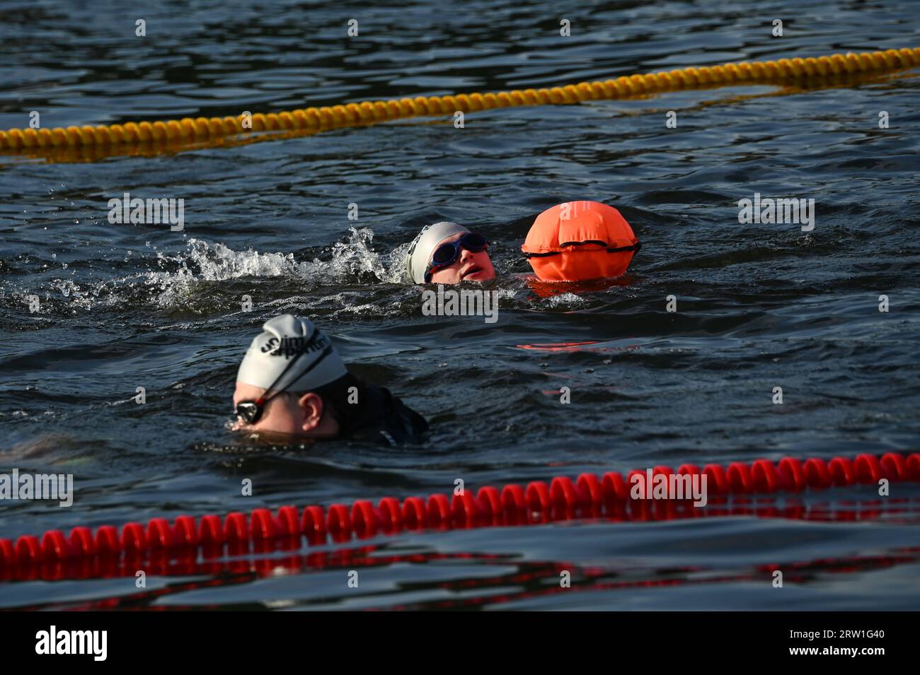 London, UK. 16th Sep, 2023. Swim Serpentine is a one-day open water ...