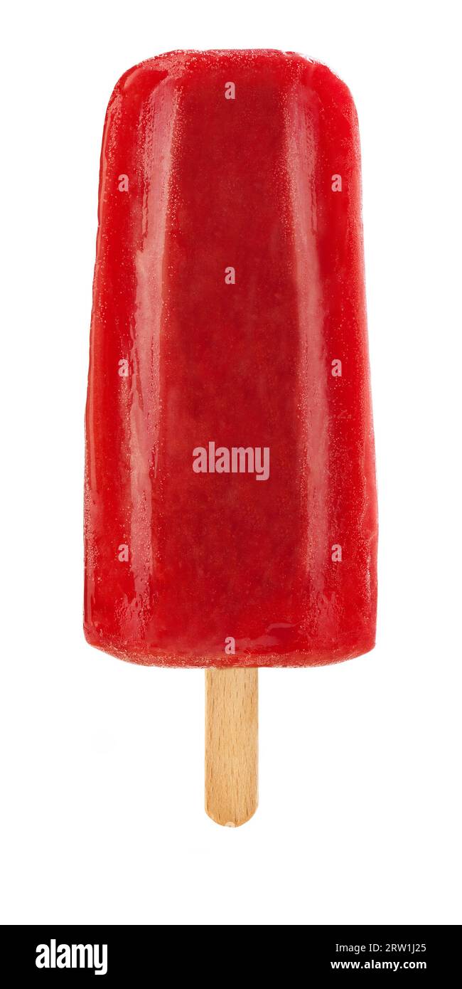 Red ice cream pop hi-res stock photography and images - Alamy