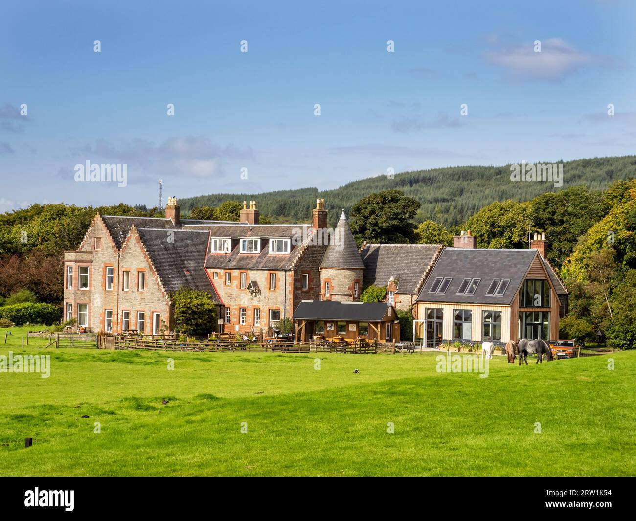 Skipness House at Skipness on the Mull of Kintyre, Scotland, UK Stock ...