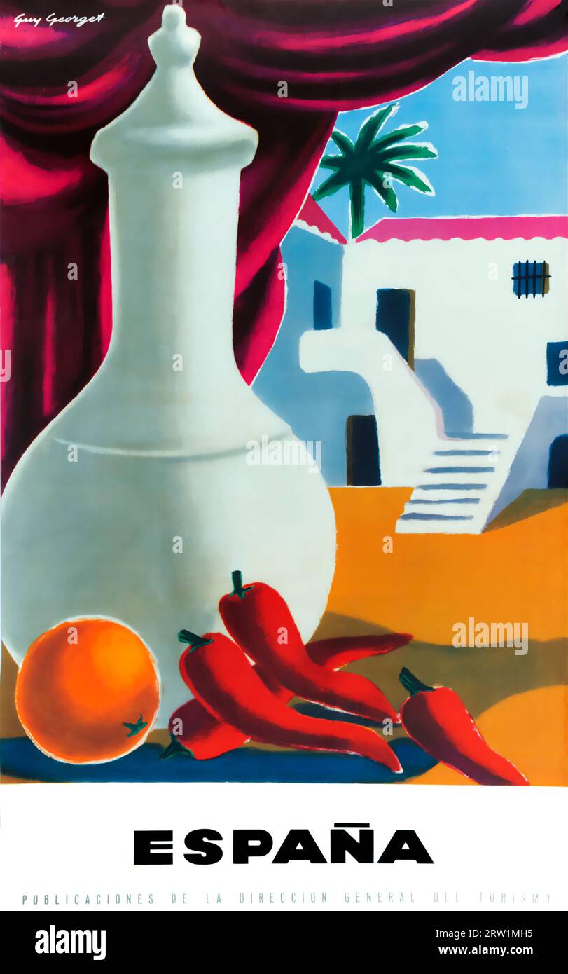 1950s travel spain hi-res stock photography and images - Alamy