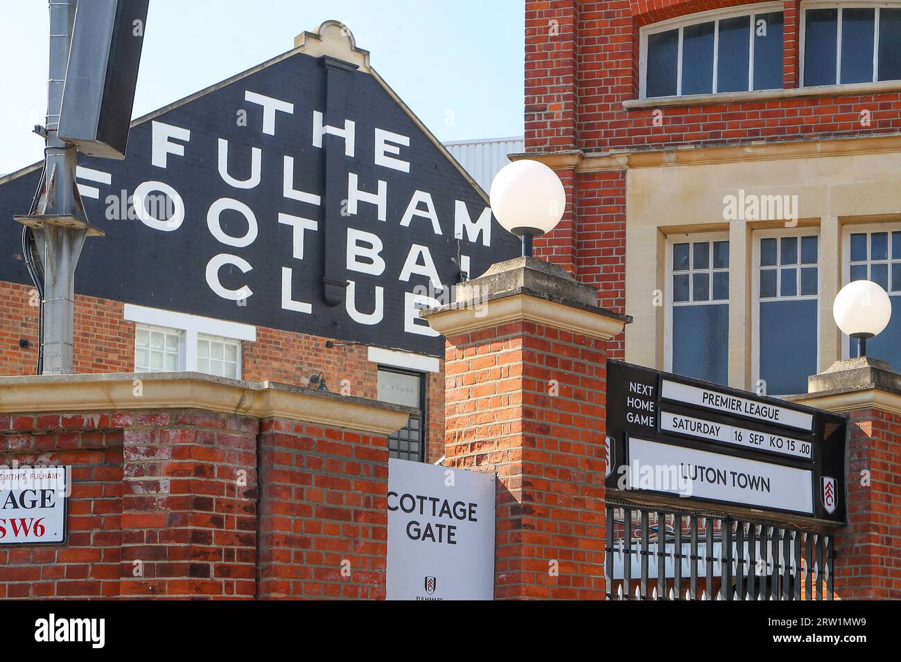 Craven Cottage, Fulham, London, UK. 16th Sep, 2023. Premier League ...
