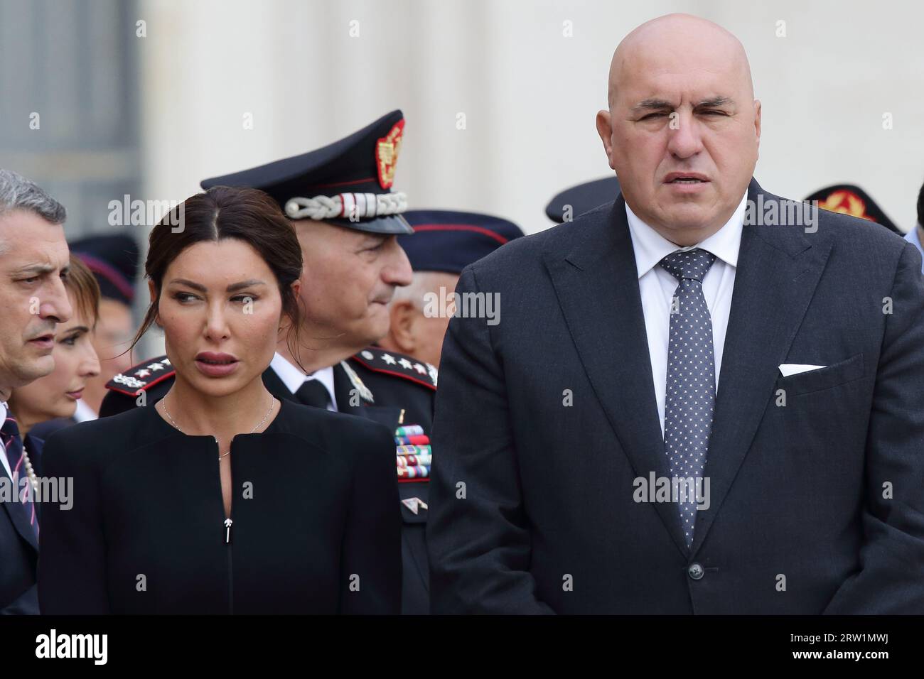 September 16, 2023 - Italian Ministry of Defense GUIDO CROSETTO and his ...