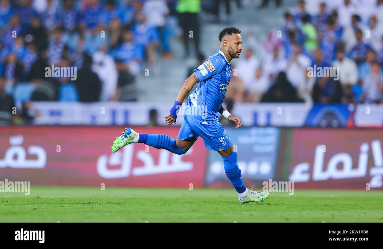 Neymar Jr of Al-Hilal SFC in action during their Match Day 6 of the ...
