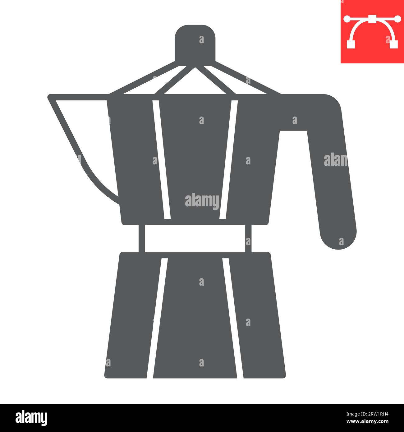 Espresso machine clipart Stock Vector Images - Alamy