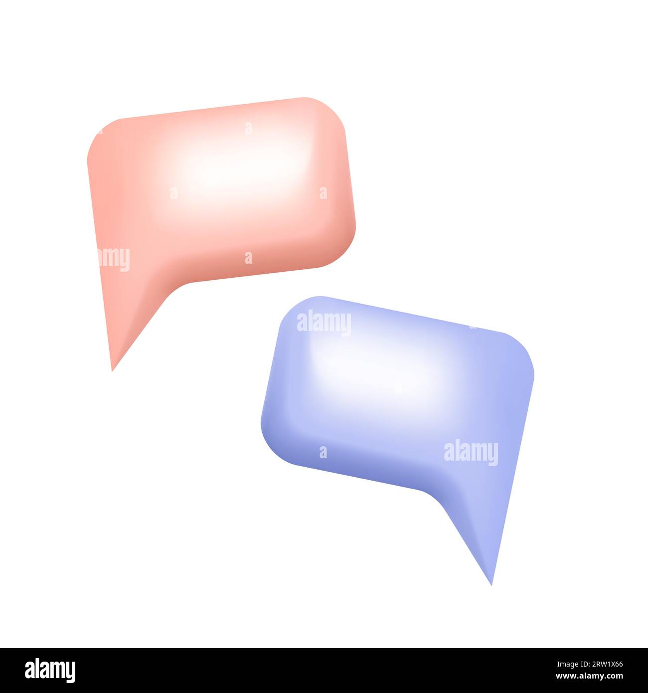 Pink blue 3d bubble Stock Vector Images - Alamy