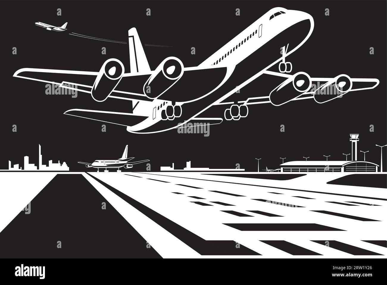 Aircraft hanger night hi-res stock photography and images - Alamy