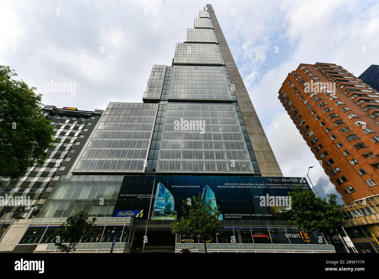 Bogota, Colombia - Apr 12, 2022: View of BD Bacatá Torre Sur, the ...