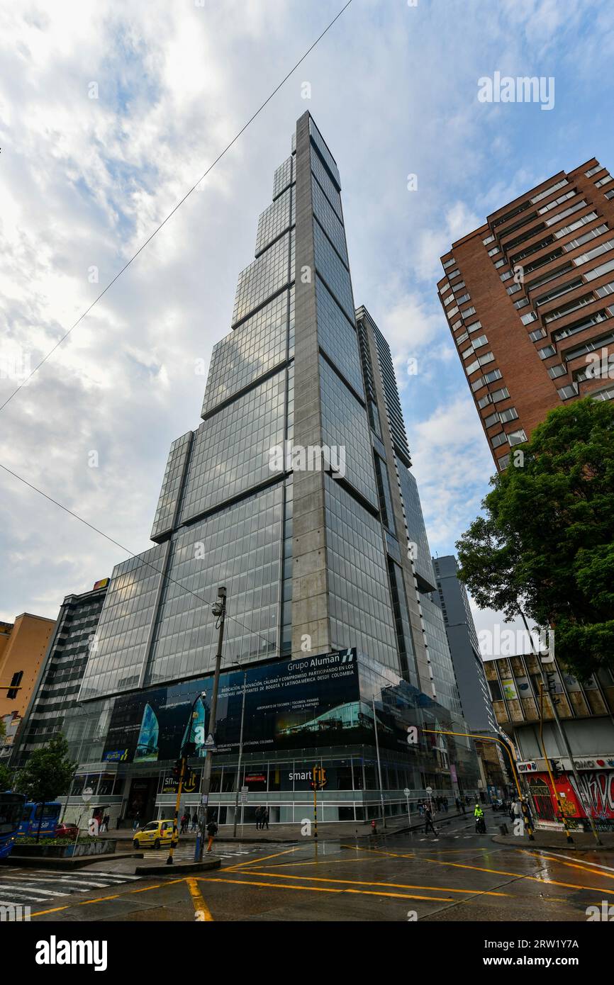 Bogota, Colombia - Apr 12, 2022: View of BD Bacatá Torre Sur, the ...