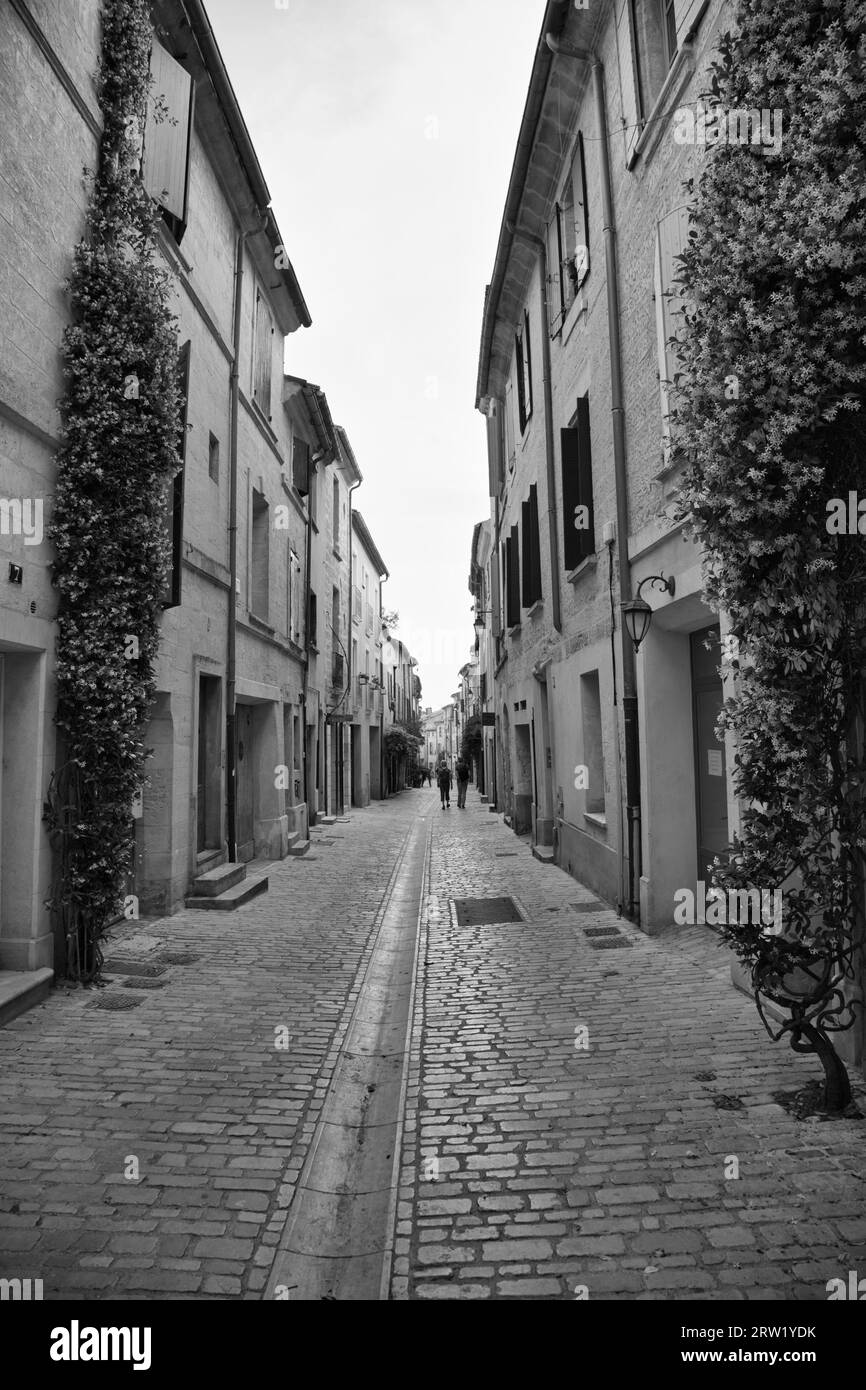 Small french city Black and White Stock Photos & Images - Alamy