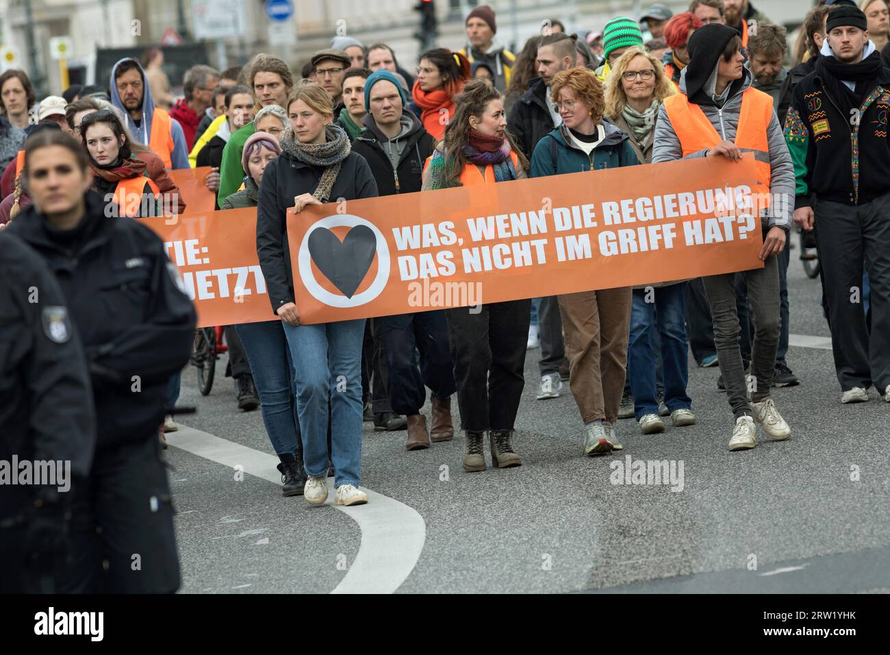 27.04.2023, Germany, Berlin, Berlin - Protest march of the Last ...