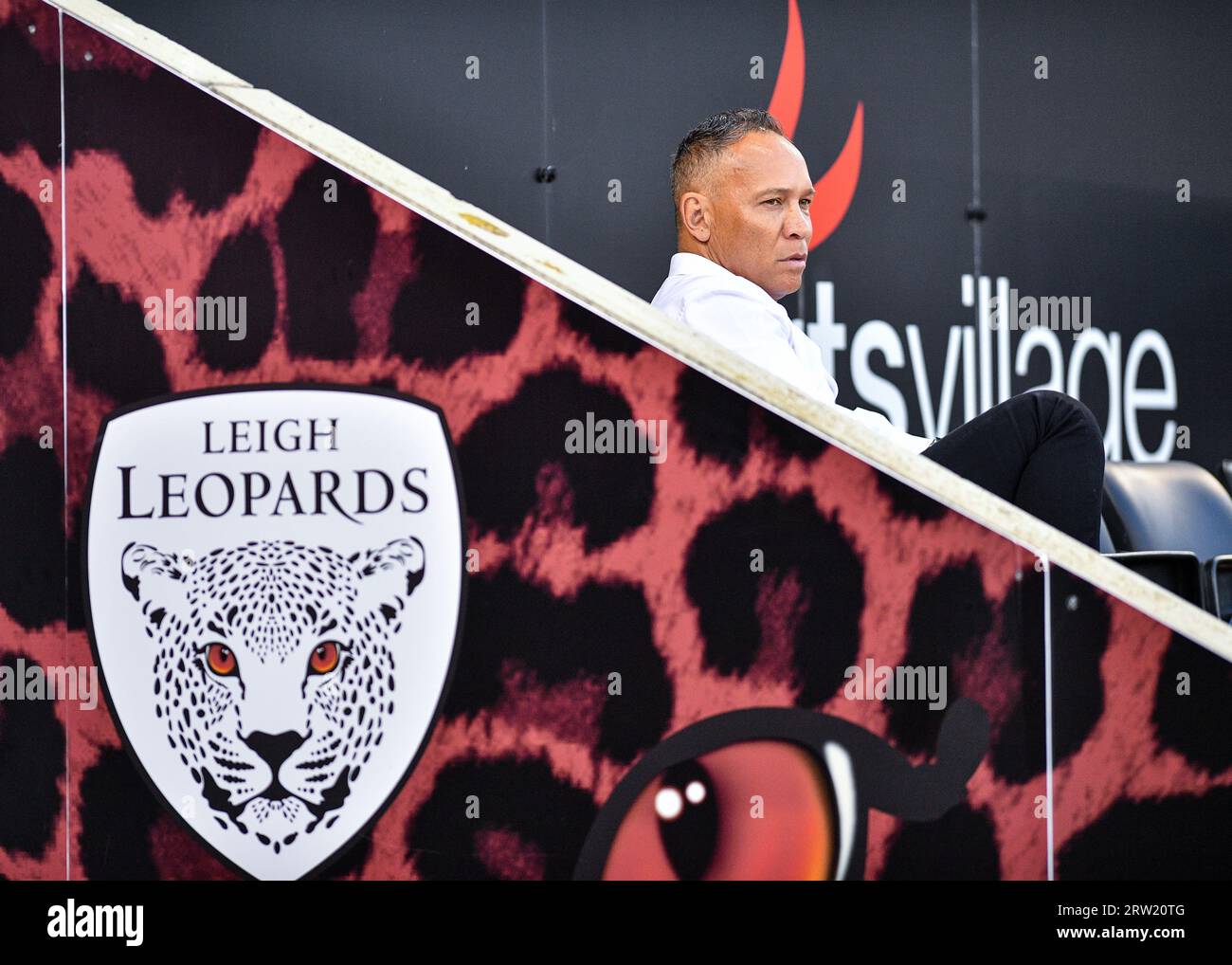 Leigh, England - 15th September 2023 Adrian Lam Head Coach of Leigh ...