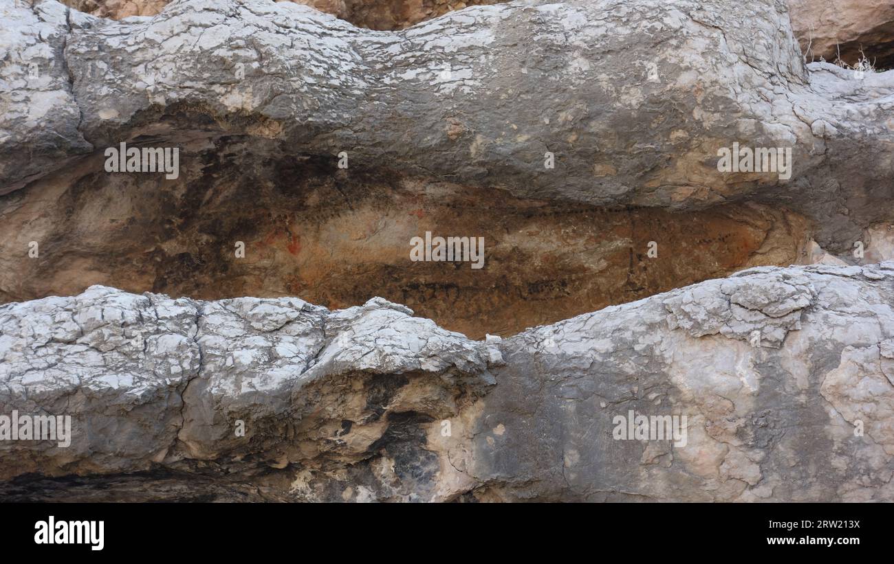 Cave Paintings Cuatro Cienegas Coahuila, UNESCO Heritage under the ...