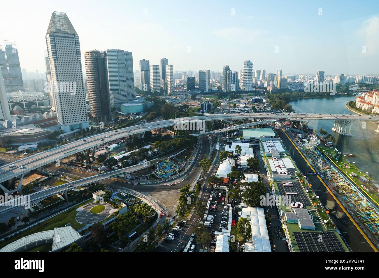 illustration, landscape, paysage, city, skyline during the 2023 Formula ...