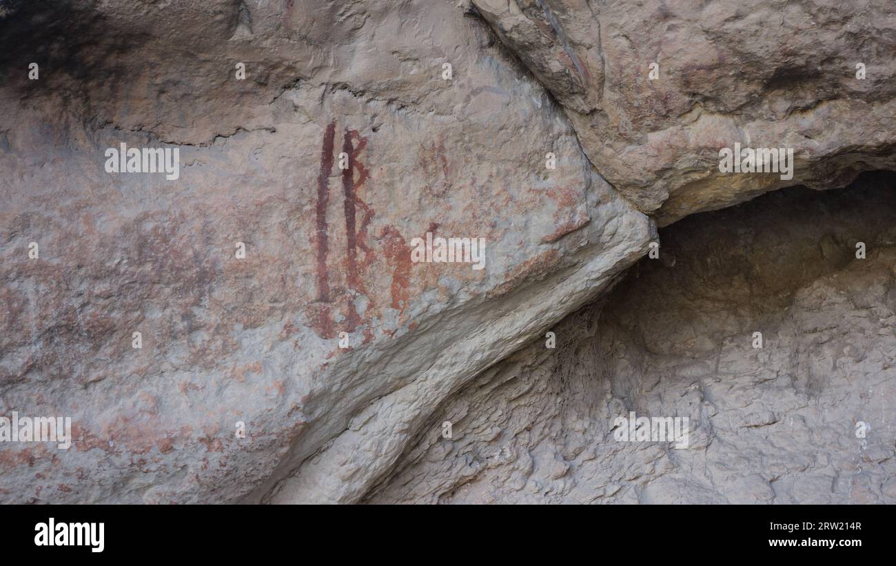 Cave Paintings Cuatro Cienegas Coahuila, UNESCO Heritage under the ...