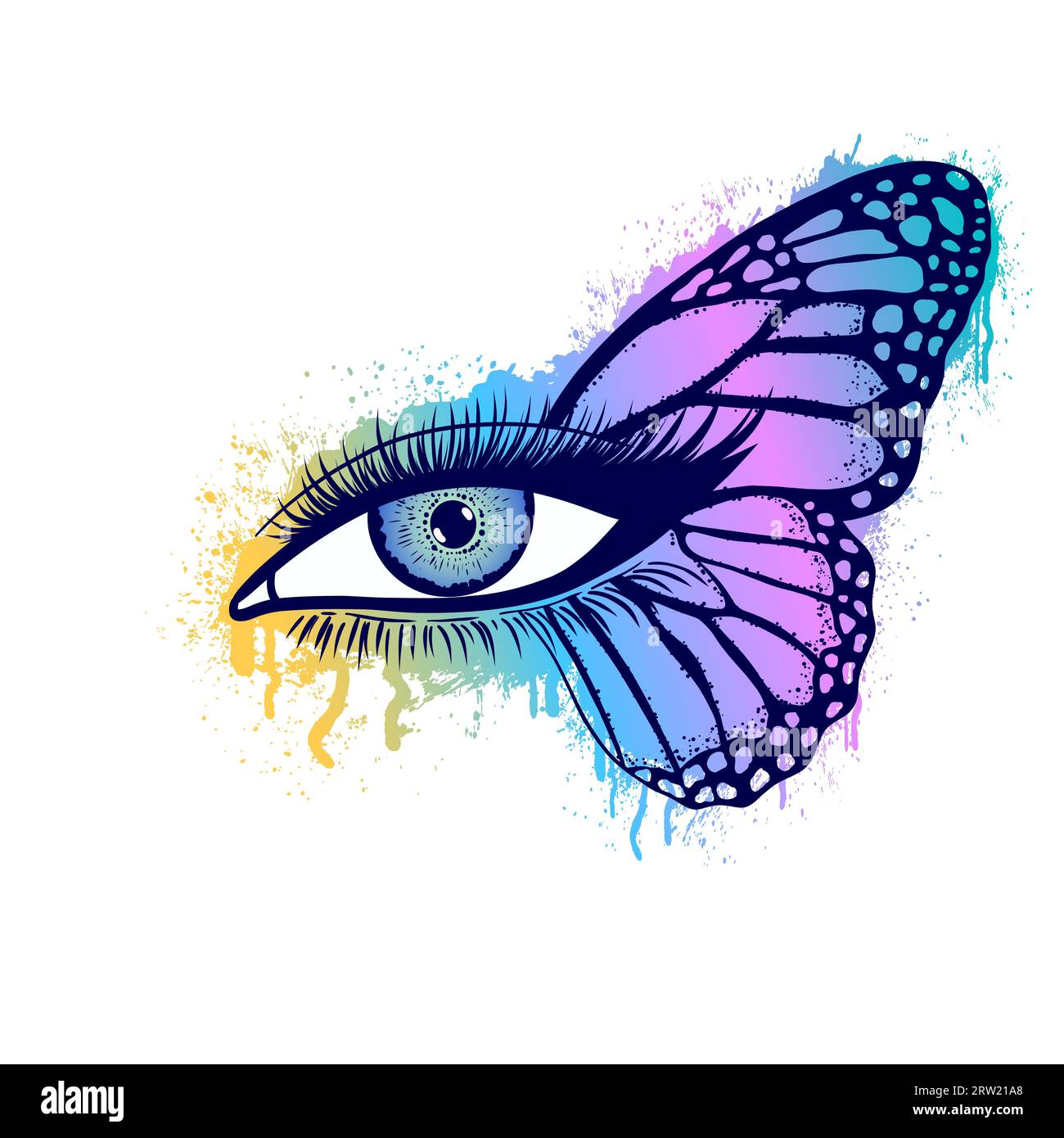 Female wing Cut Out Stock Images & Pictures - Alamy