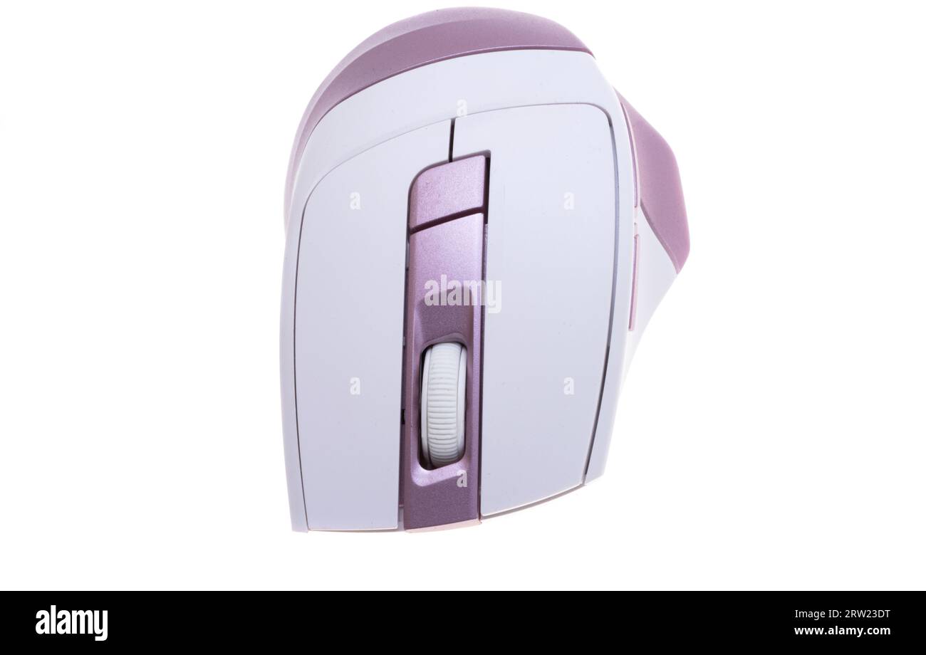 usb computer mouse isolated on white background Stock Photo - Alamy