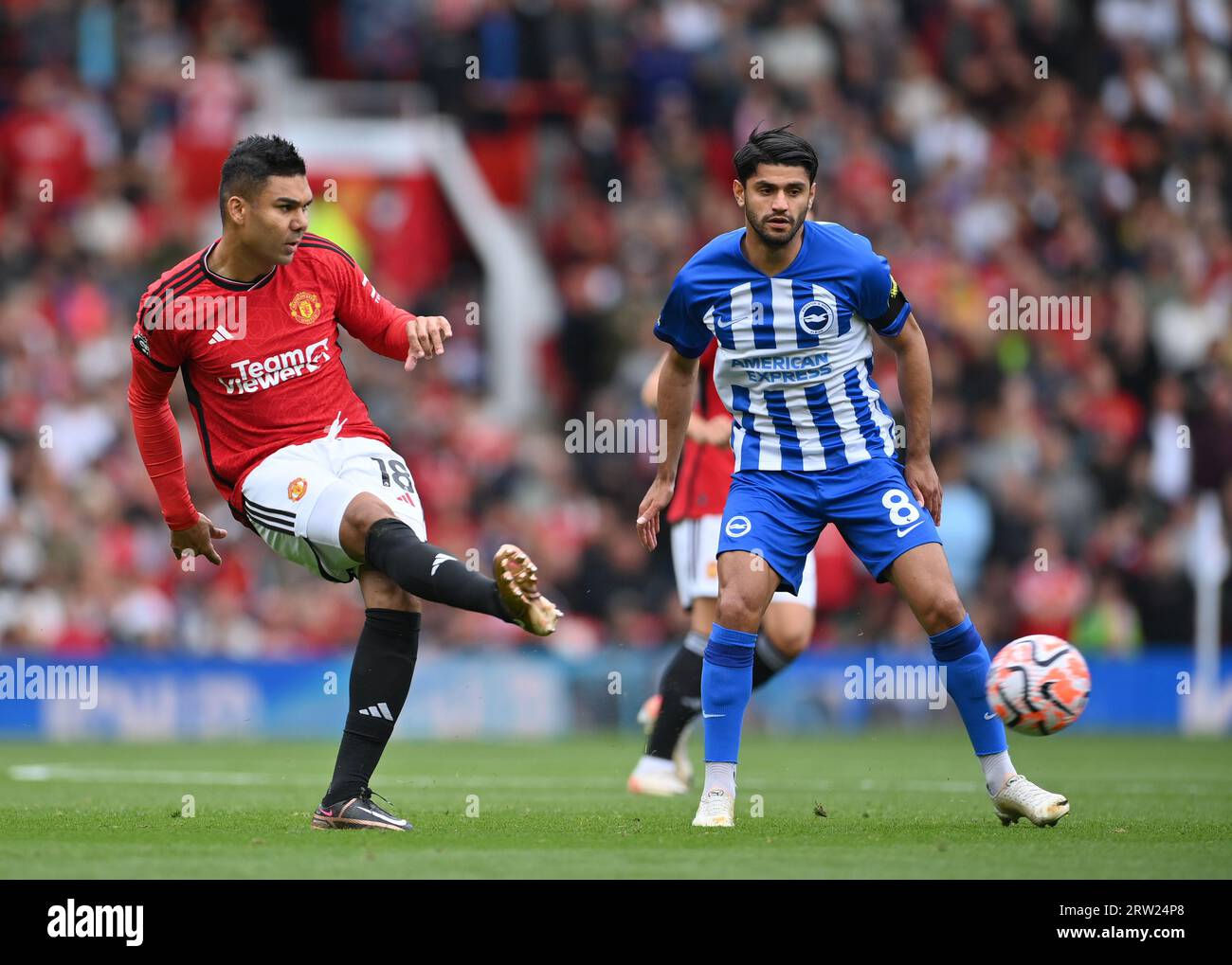 Manchester united brighton old trafford hi-res stock photography and ...