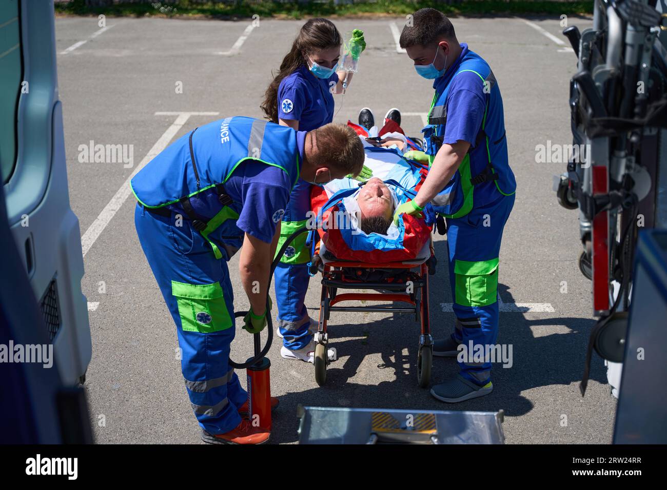 Transportation polytrauma hi-res stock photography and images - Alamy
