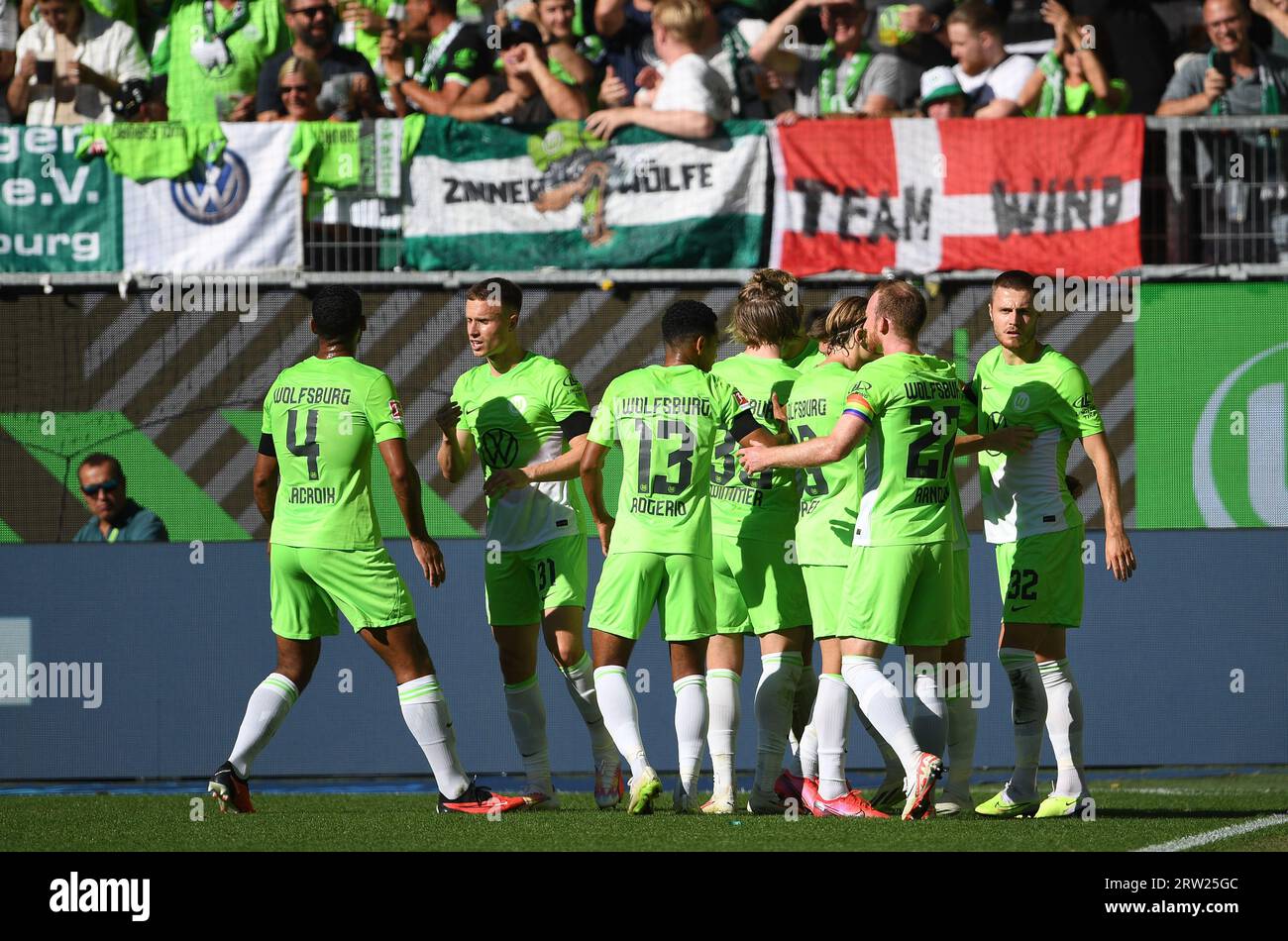 Wolfsburg, Germany. 16th Sep, 2023. Soccer: Bundesliga, VfL Wolfsburg ...