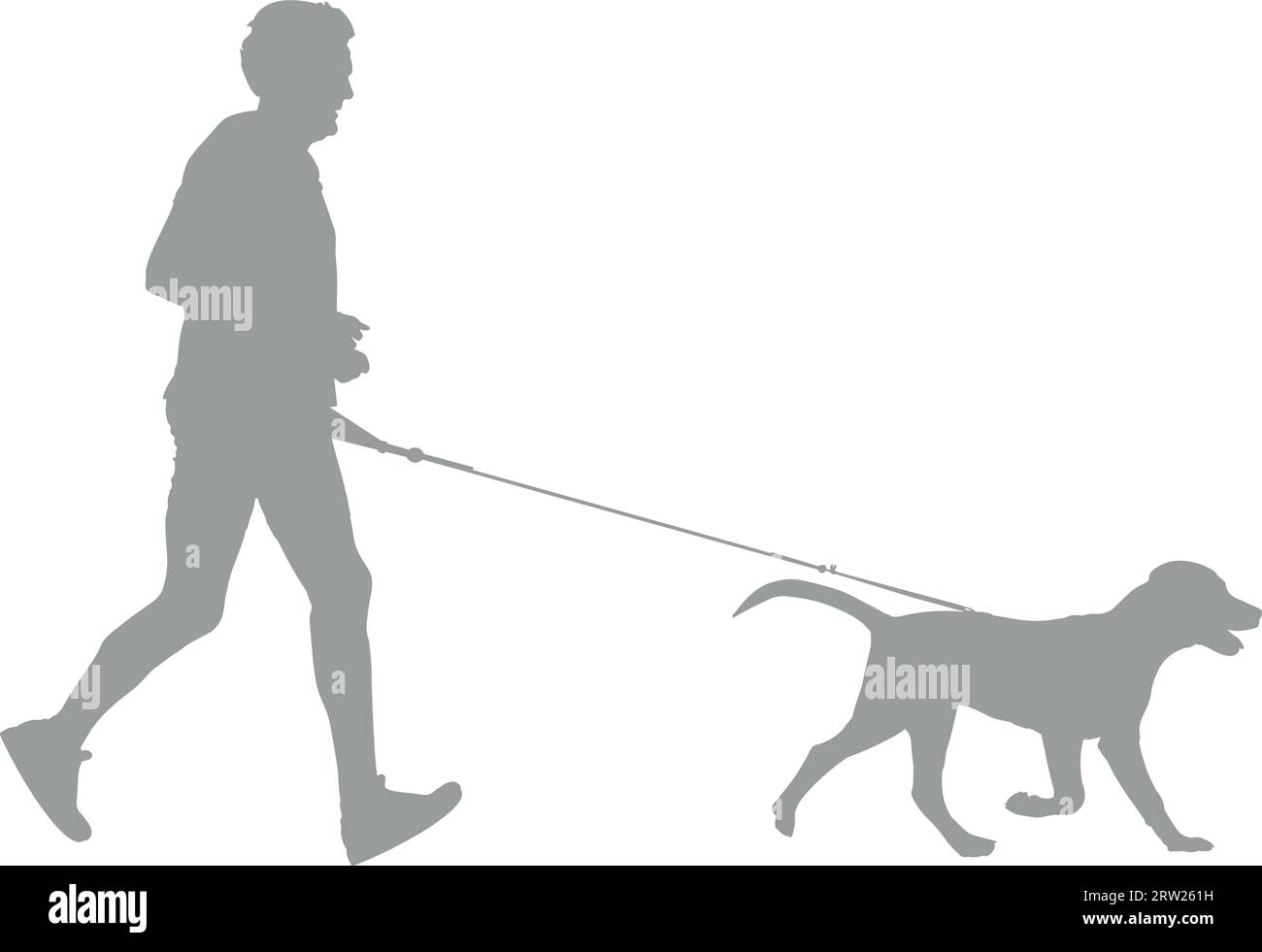 Fit senior man in Stock Vector Images - Alamy