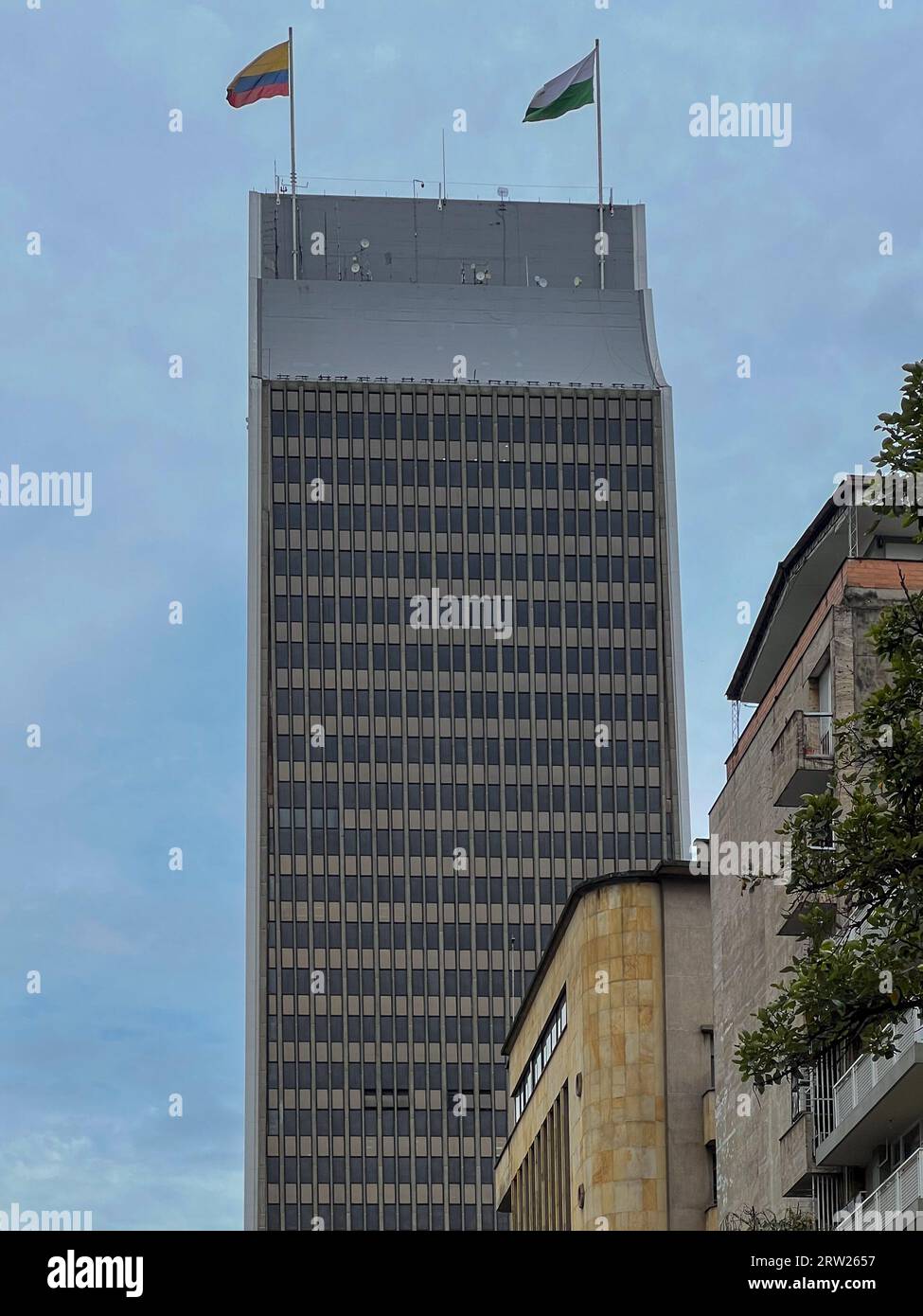 Building Coltejer, It was built on the ancient theater and the Europa ...