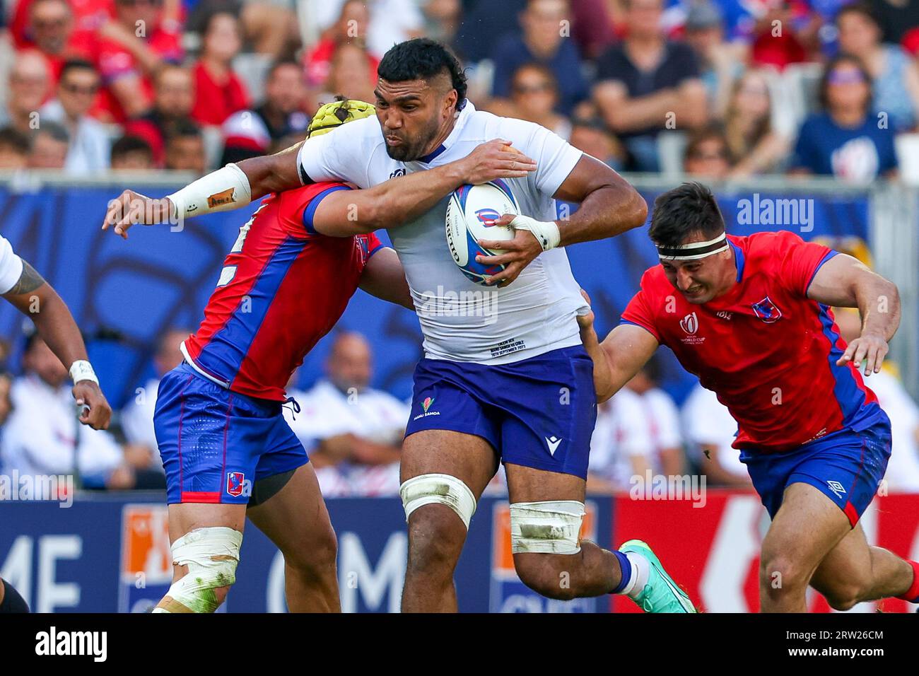BORDEAUX, FRANCE - SEPTEMBER 16: during the Rugby World Cup, France ...