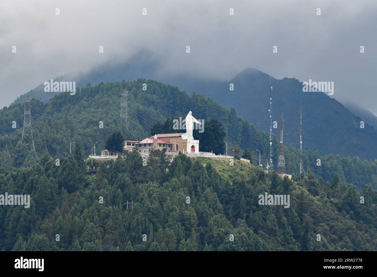 Aerial view city in colombia hi-res stock photography and images - Alamy