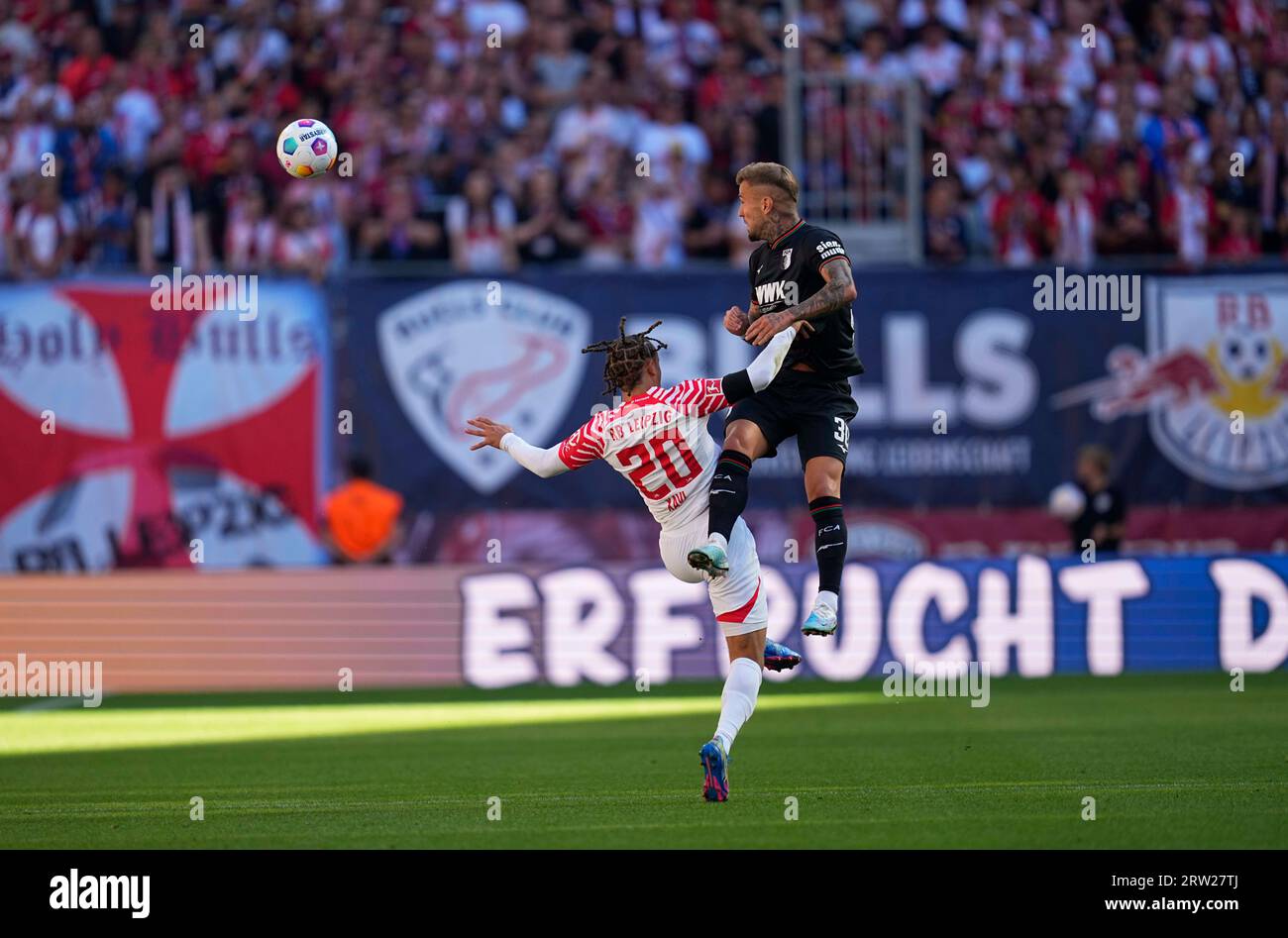 Red Bull Arena, Leipzig, Germany. 16th Sep, 2023. Xavi Simons (RB ...