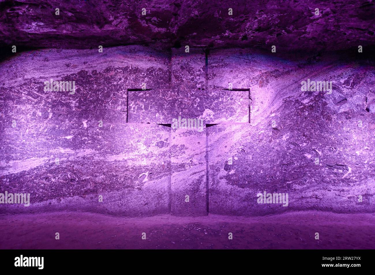 The Salt Cathedral of Zipaquira underground Roman Catholic church built ...