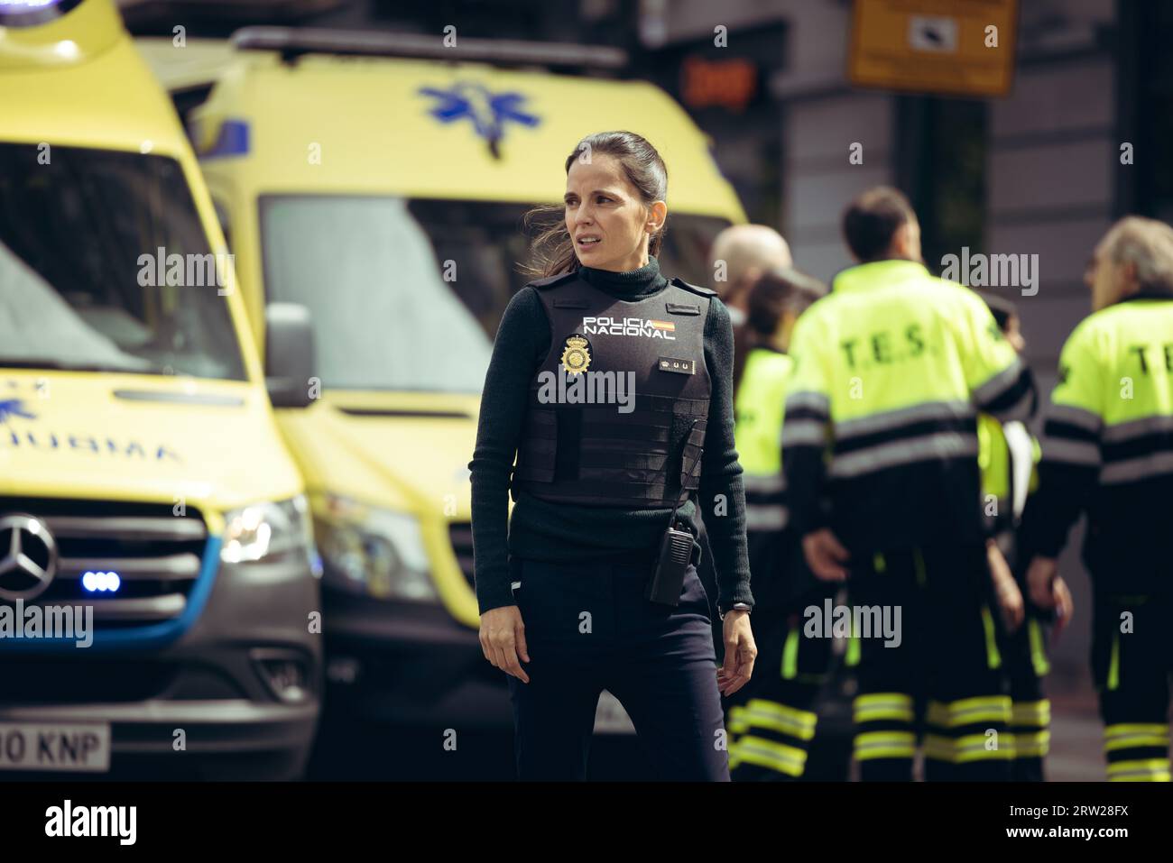 ELENA ANAYA in FATUM (2023), directed by JUAN GALIÑANES. Credit: Vaca ...