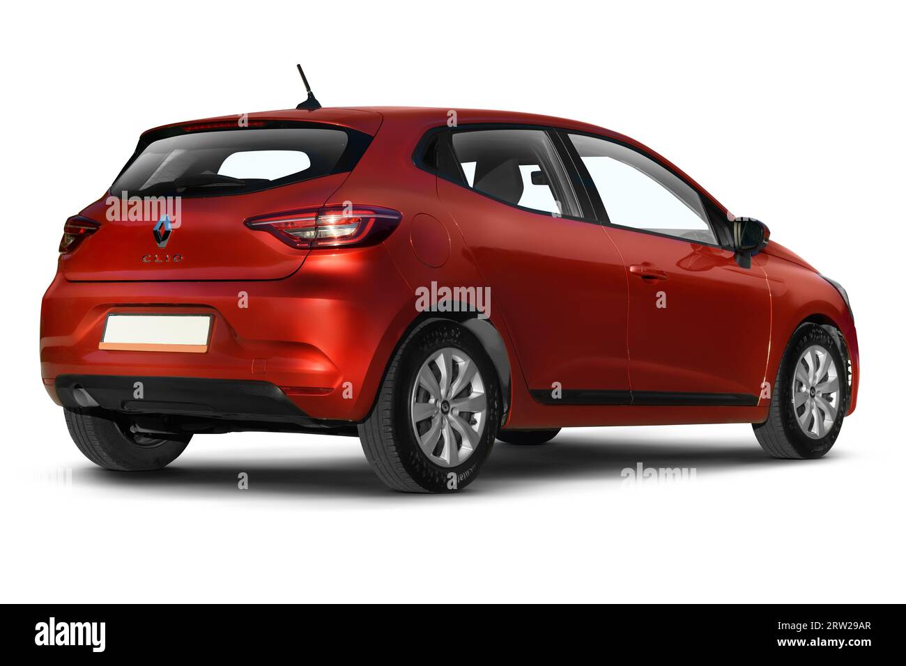 Izmir, Turkey - August 2, 2023: Studio shot of a Renault Clio 5's ...