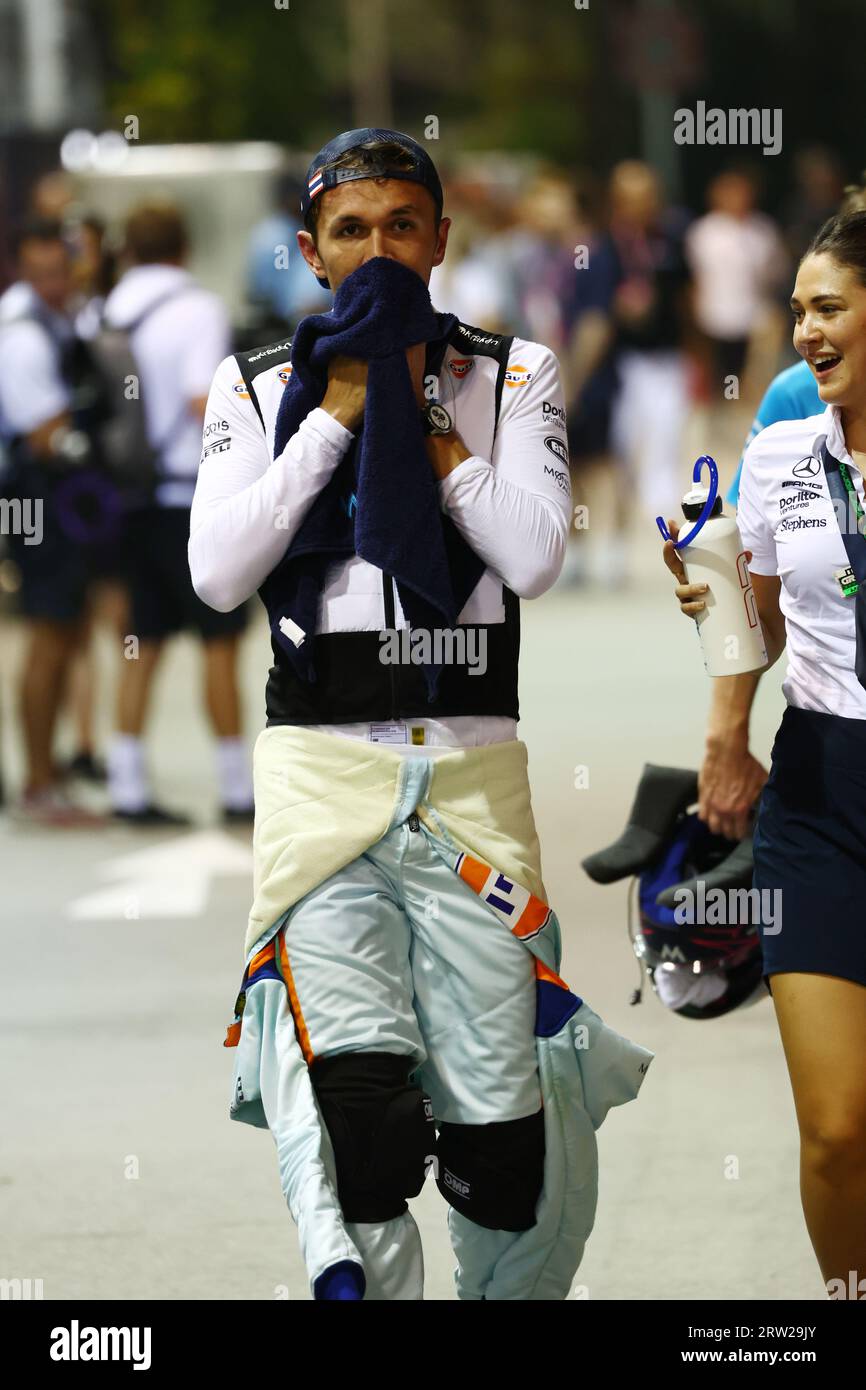 Singapore, Singapore. 16th Sep, 2023. Alexander Albon (THA) Williams ...