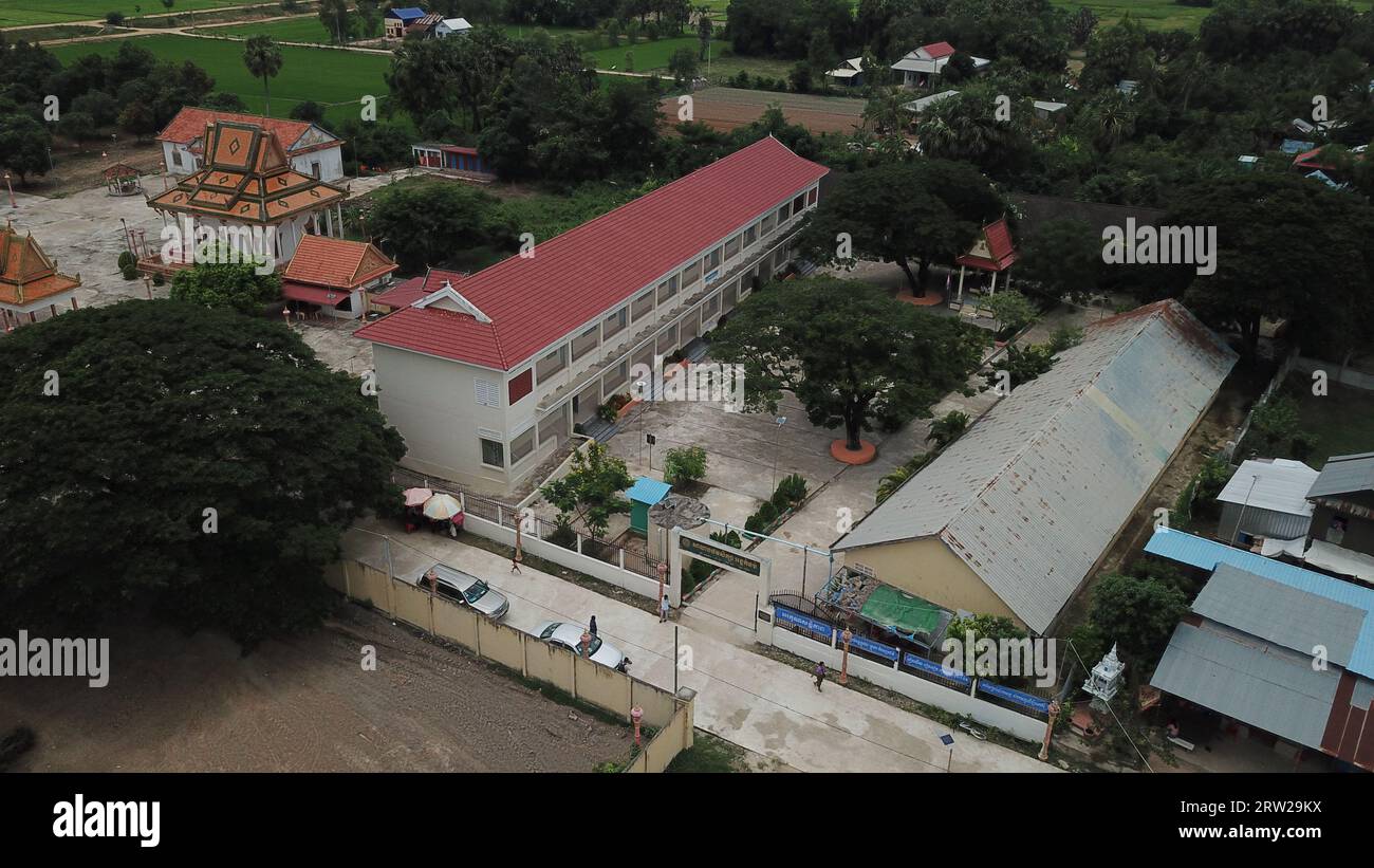 Bati. 14th Sep, 2023. This aerial photo taken on Sept. 14, 2023 shows a ...