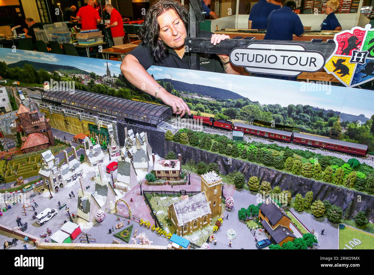 Troon, UK. 16th Sep, 2023. Ayr Model Railway Group held its annual ...
